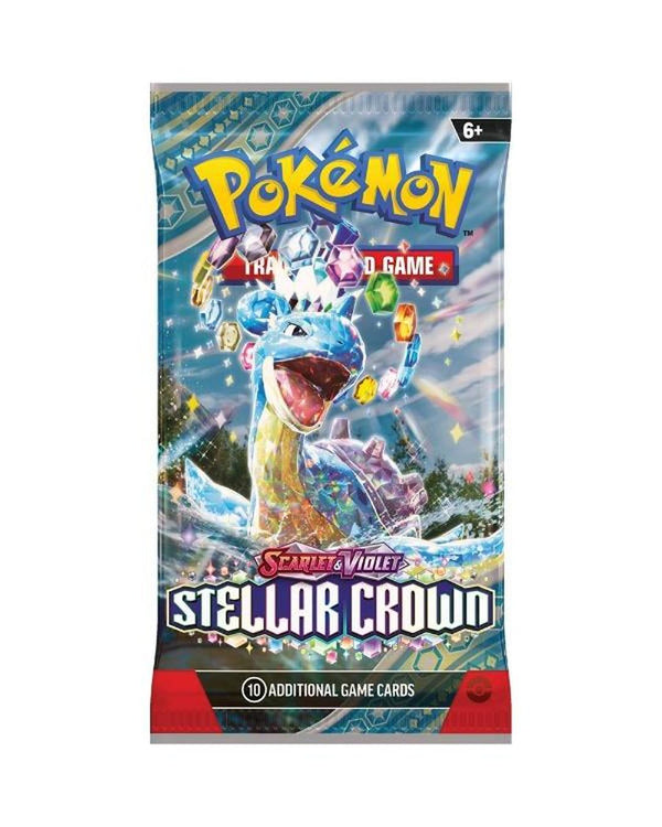 Pokemon TCG Scarlet & Violet: Stellar Crown Booster Pack – Groovy ...